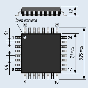 ATMEGA8L-8AU, Микросхемы, характеристики, применение, даташит, аналоги ...
